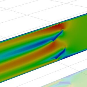 Porous Jump in a Perforated Plate CFD Simulation - MR CFD