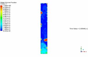 Heat pipe (Thermosyphon) CFD Simulation Using VOF Multiphase Model - MR CFD