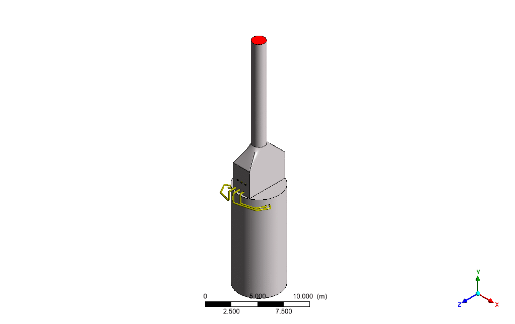 Furnace, Numerical Study, Industrial Application - MR CFD