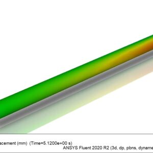 Blood Vessel (FSI) with the Pulse Velocity, CFD Simulation Ansys Fluent ...
