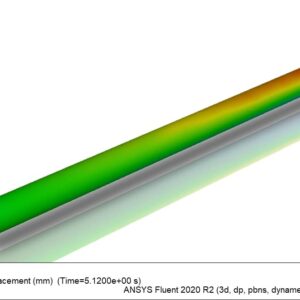 Blood Vessel (FSI) with the Pulse Velocity, CFD Simulation Ansys Fluent ...