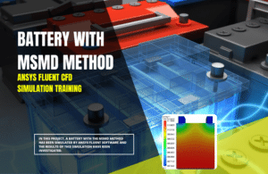 Battery Module for Professionals in ANSYS Fluent software.
