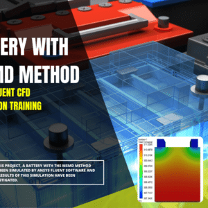 Battery CFD Simulation Training Package, 4 Projects by ANSYS Fluent - MR CFD