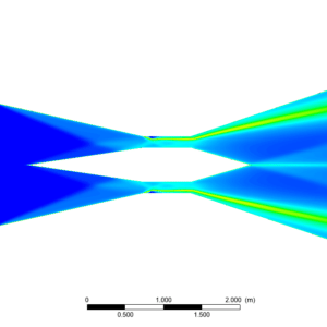 Hypersonic Combustion in Scramjet with Viscous Heating, CFD Simulation ...
