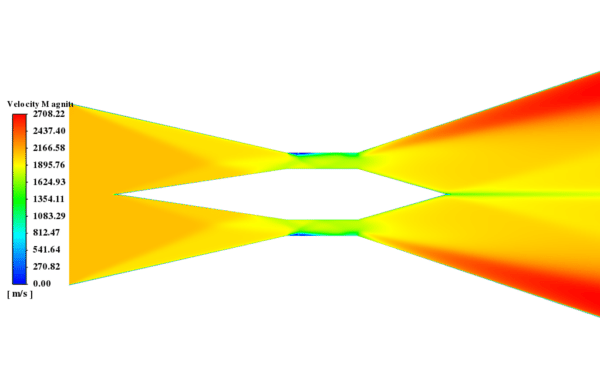 Hypersonic Combustion in Scramjet with Viscous Heating, CFD Simulation ...