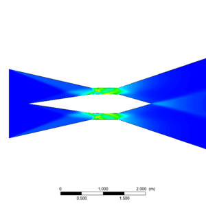Hypersonic Combustion in Scramjet with Viscous Heating, CFD Simulation ...