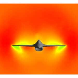 Inviscid Supersonic Flow Over F-16 Aircraft Simulation - MR CFD