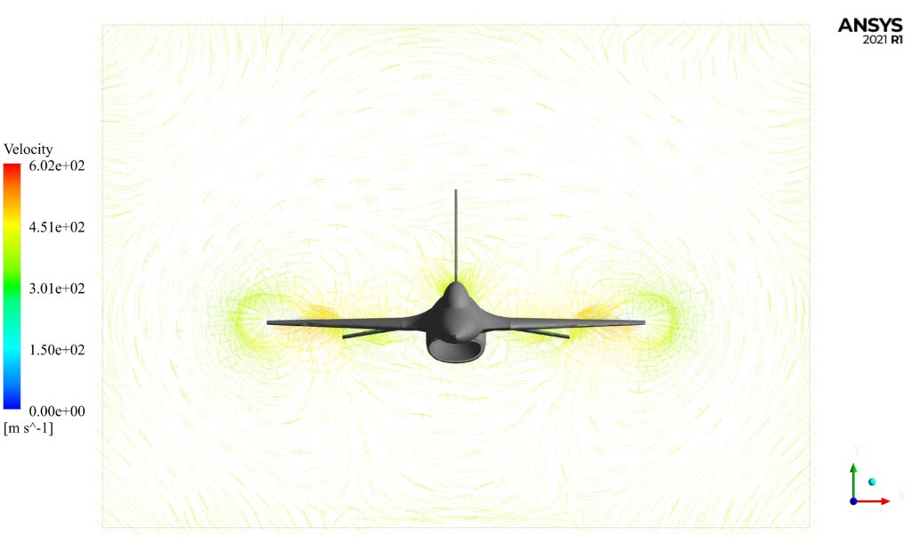 Inviscid Supersonic Flow Over F-16 Aircraft, CFD Simulation Ansys ...