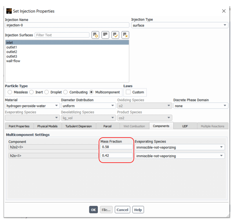 Discrete Phase Model (DPM): Droplet & Multi-component Evaporation - MR CFD