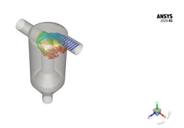 Discrete Phase Model (DPM): Laws, Injection and Particle Types - MR CFD