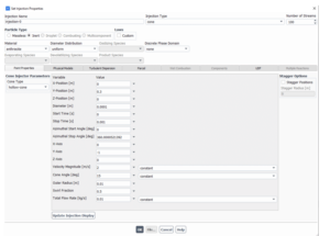 Discrete Phase Model (DPM): Laws, Injection and Particle Types - MR CFD