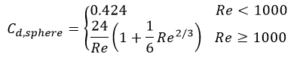 Discrete Phase Model (DPM): Break-up models - MR CFD