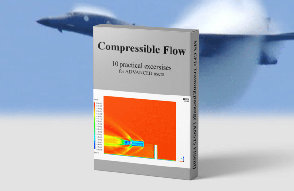 Compressible Flow CFD Simulation Training Package, Advanced Users, 10 Projects - MR CFD