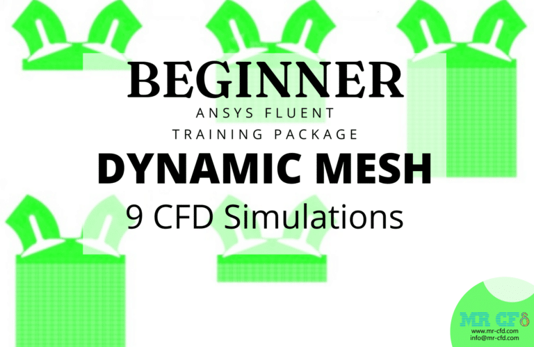 Dynamic Mesh Training Package, ANSYS Fluent, Part 1, 10 Projects