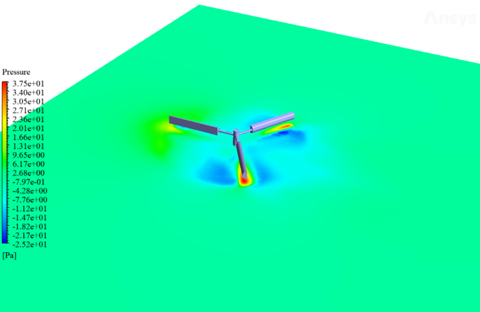 Contra-Rotating Turbine CFD Simulation Training - MR CFD
