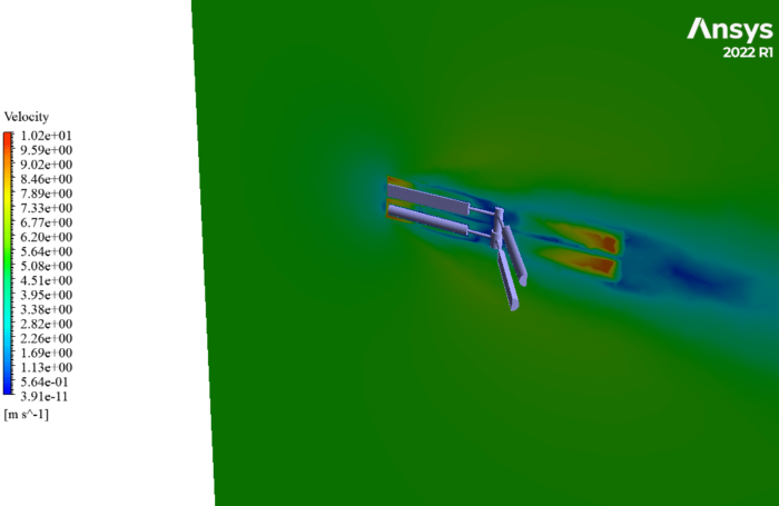 Contra-Rotating Turbine CFD Simulation Training - MR CFD