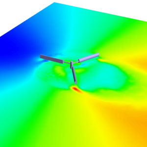 Contra-Rotating Turbine CFD Simulation Training - MR CFD