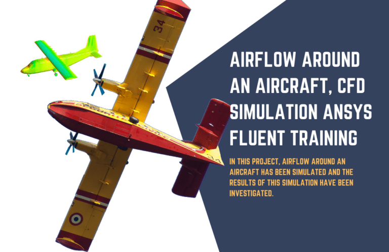 Airflow around an Aircraft, CFD Simulation ANSYS Fluent Training - MR CFD
