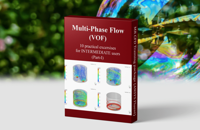 Volume of Fluid (VOF), Package for Intermediate, Part 1, 10 Learning Products - MR CFD