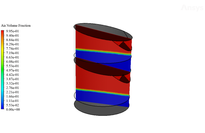 Two-stage Water Desalination Equipment CFD Simulation -Mr CFD