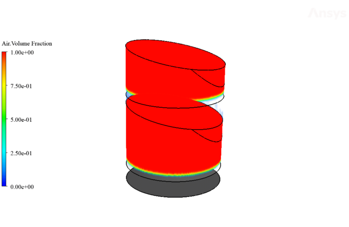 Two-stage Water Desalination Equipment CFD Simulation -Mr CFD