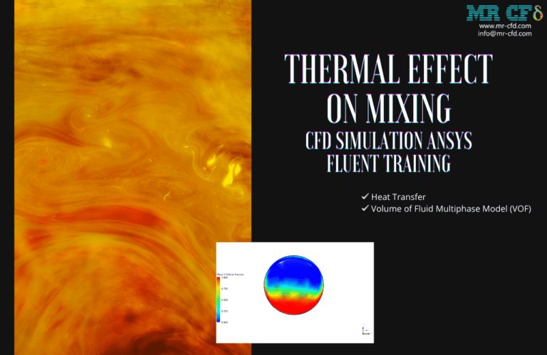 Thermal Effect on Mixing, CFD Simulation ANSYS Fluent Training - MR CFD