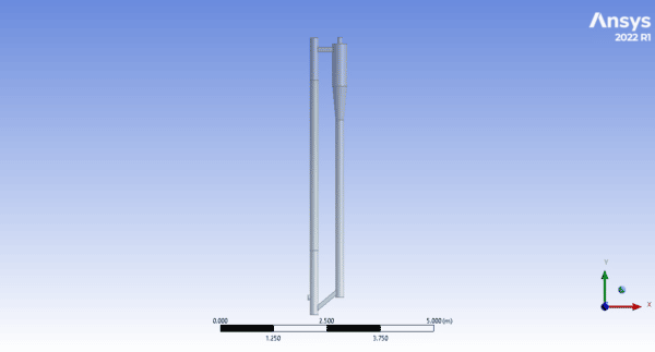 Circulating Fluidized Bed (CFB) Gasifier, CFD Simulation ANSYS Fluent Training - MR CFD