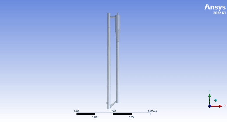 Circulating Fluidized Bed (CFB) Gasifier, CFD Simulation ANSYS Fluent ...