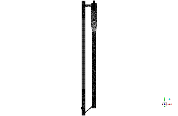 Circulating Fluidized Bed (CFB) Gasifier, CFD Simulation ANSYS Fluent ...