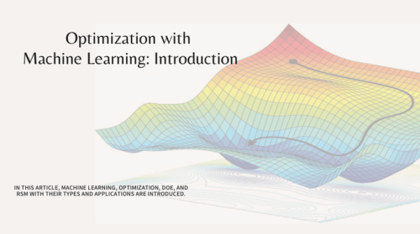 Optimization with Machine Learning: Introduction - MR CFD