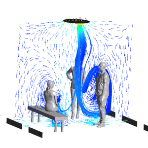 Smoking Room, ANSYS Fluent CFD Simulation Tutorial - MR CFD