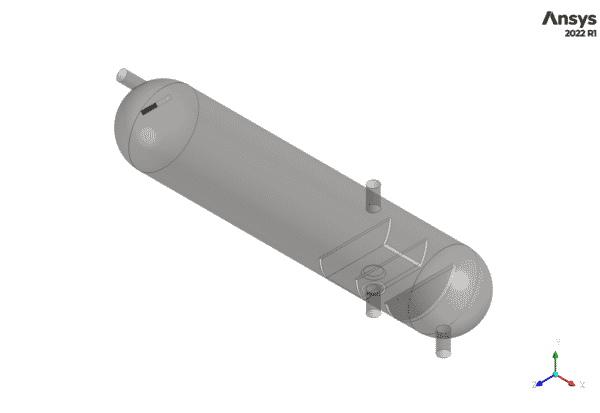 Separator CFD Simulation, Three-Phase Flow, ANSYS Fluent Training - MR CFD