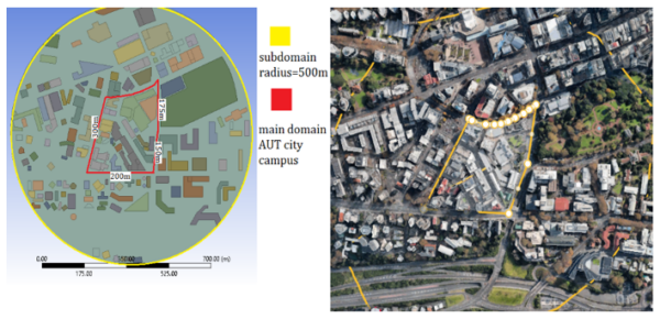 Urban Heat Island (UHI) and Urban Air Quality CFD Simulation on a Real ...