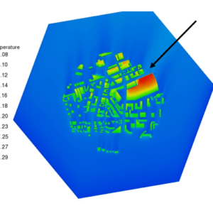Urban Heat Island (UHI) and Urban Air Quality CFD Simulation on a Real ...