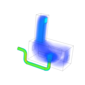 Wind Tower with Qanat, ANSYS Fluent CFD Simulation Training - MR CFD
