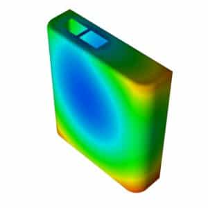 Battery CFD Simulation MSMD and NTGK Models, ANSYS Fluent.