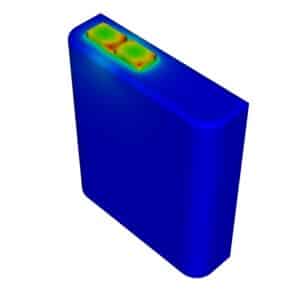 Battery CFD Simulation MSMD and NTGK Models, ANSYS Fluent.