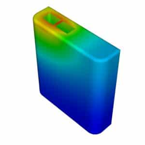 Battery CFD Simulation MSMD and NTGK Models, ANSYS Fluent.