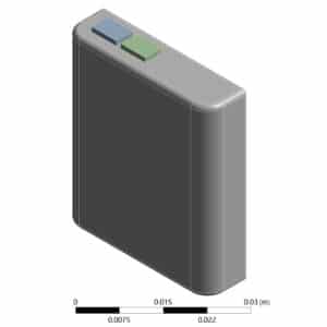 Battery CFD Simulation MSMD and NTGK Models, ANSYS Fluent.