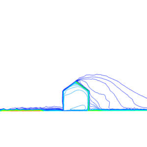 Solar Radiation effect on a House CFD Simulation - MR CFD