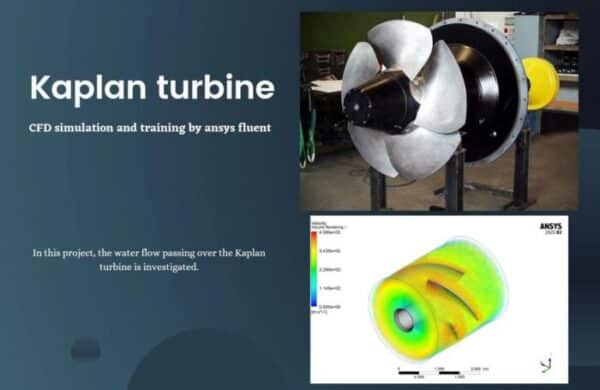 Water Turbine (Tidal Turbine): ANSYS Fluent Training Package, 4 Beginner CFD Simulations - MR CFD