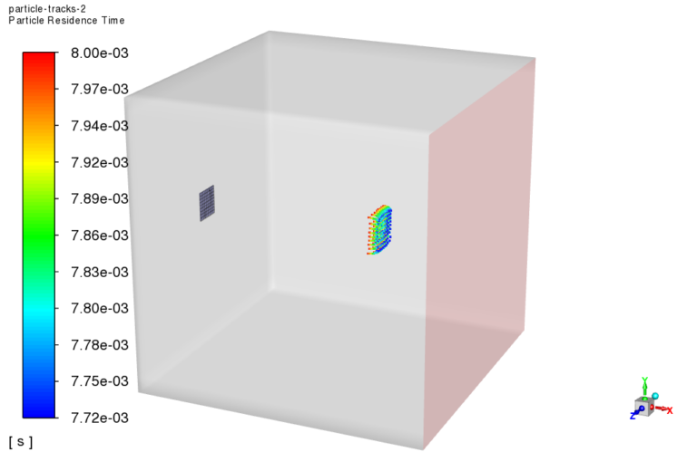 Surface injection using DPM CFD Simulation - MR CFD