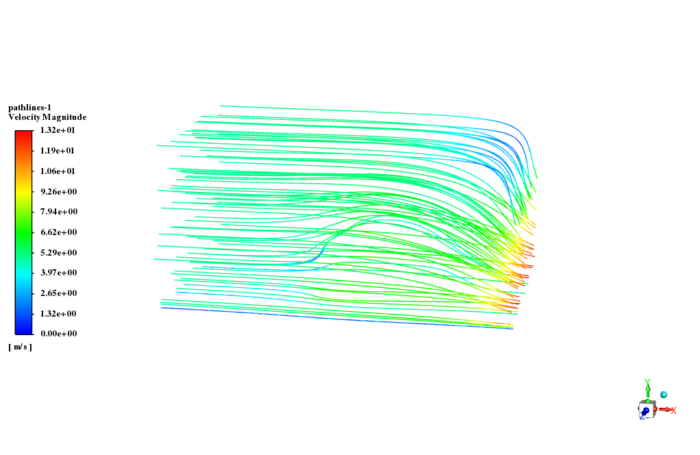 Solar Radiation effect on a House CFD Simulation - MR CFD