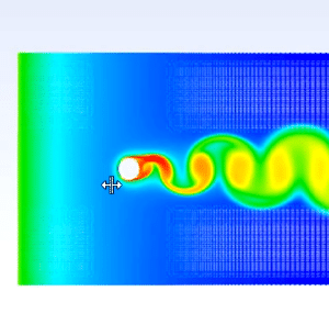 Broadband Noise Sources Acoustic Model CFD Simulation