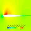 Transonic Flow over the 3D Airfoil (Naca 0012) CFD Simulation