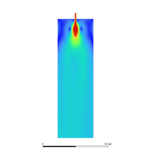 Premixed Combustion, Eddy Dissipation: CFD Simulation by ANSYS Fluent ...