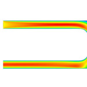 Minimizing Pressure Drop by Adjoint Solver (RBF), ANSYS Fluent CFD ...