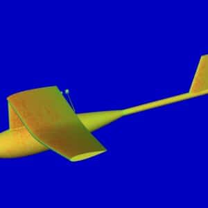 RQ-11 Raven Drone CFD Simulation, ANSYS Fluent - MR CFD
