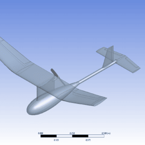 RQ-11 Raven Drone CFD Simulation, ANSYS Fluent - MR CFD