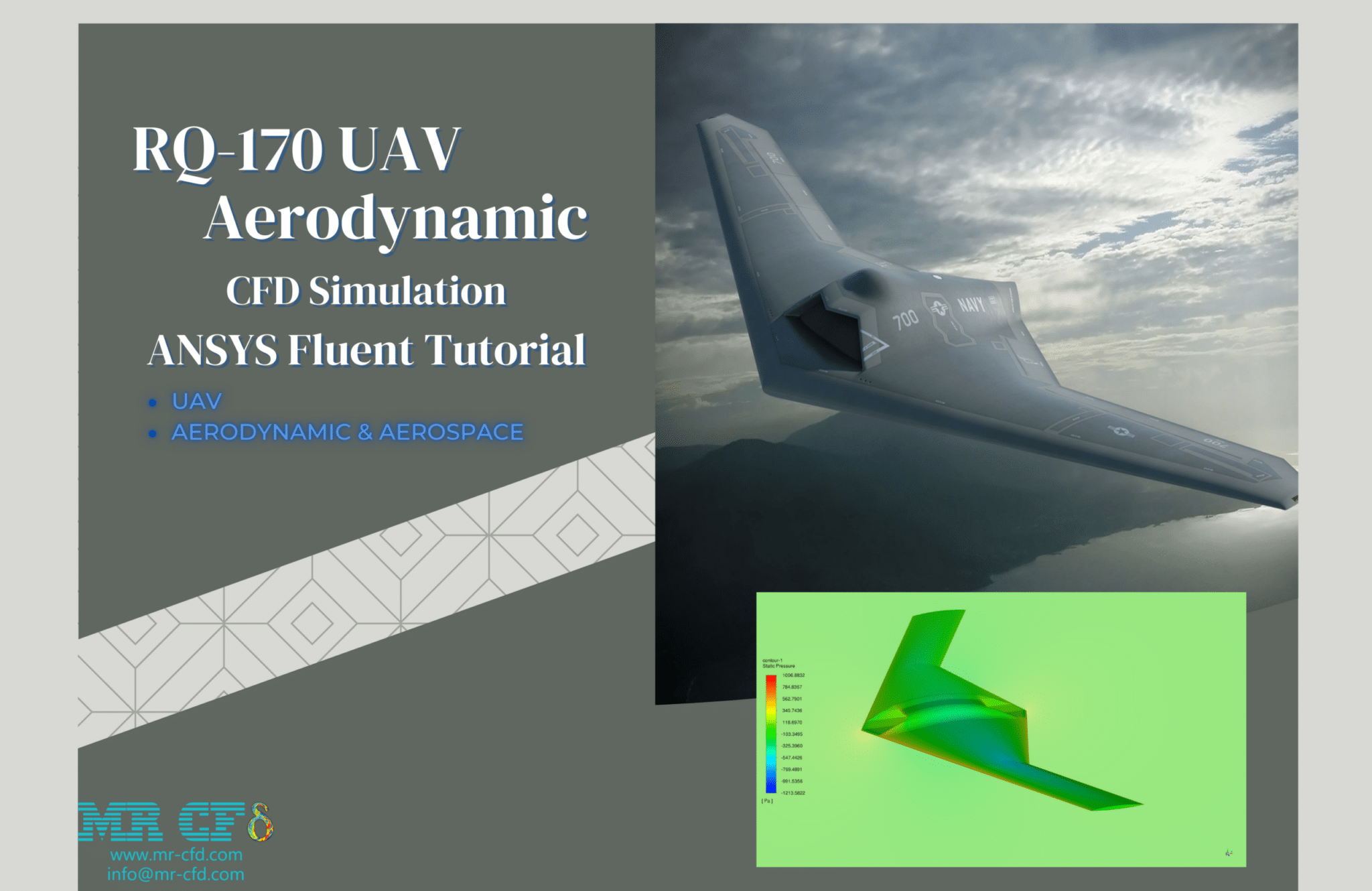 Drone(UAV) CFD Simulation Training Package, 8 Projects